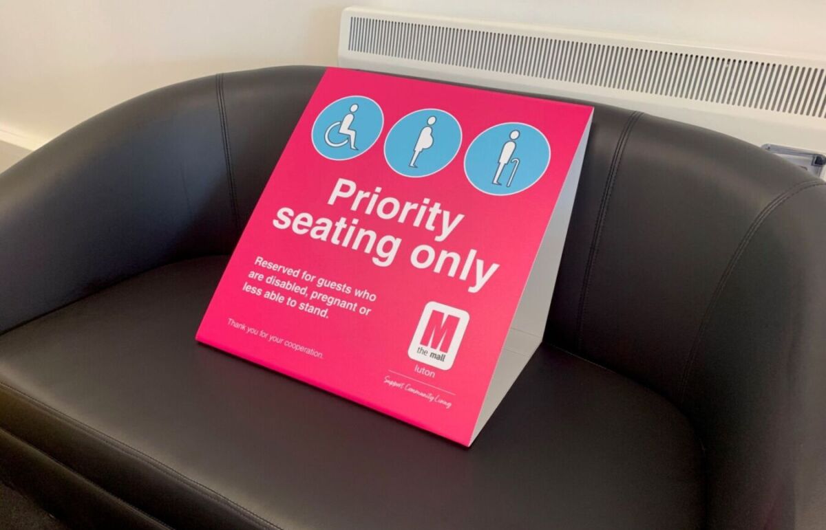 Priority Seating | Treacle Factory